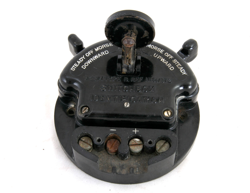 BRITISH ROYAL AIR FORCE (RAF) AIRCRAFT LIGHT SIGNALLING KEY